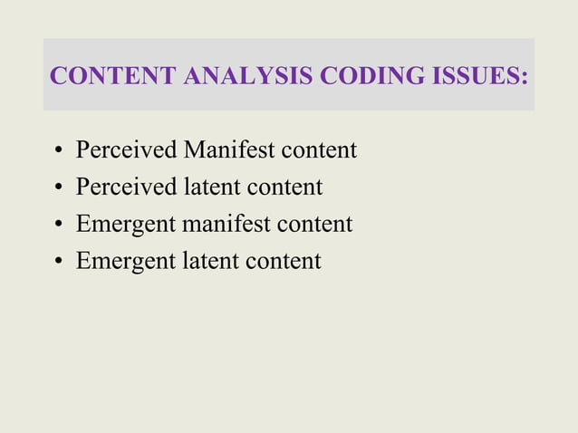 Unobtrusive Research. M.Phil Education 2016 | PPT | Science