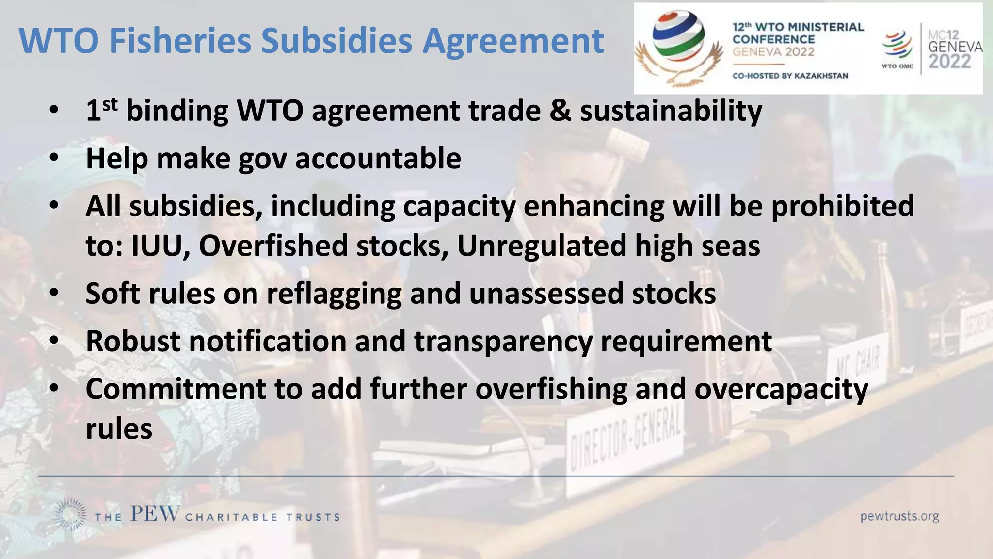 WTO Fisheries Subsidies Agreement | PPTX
