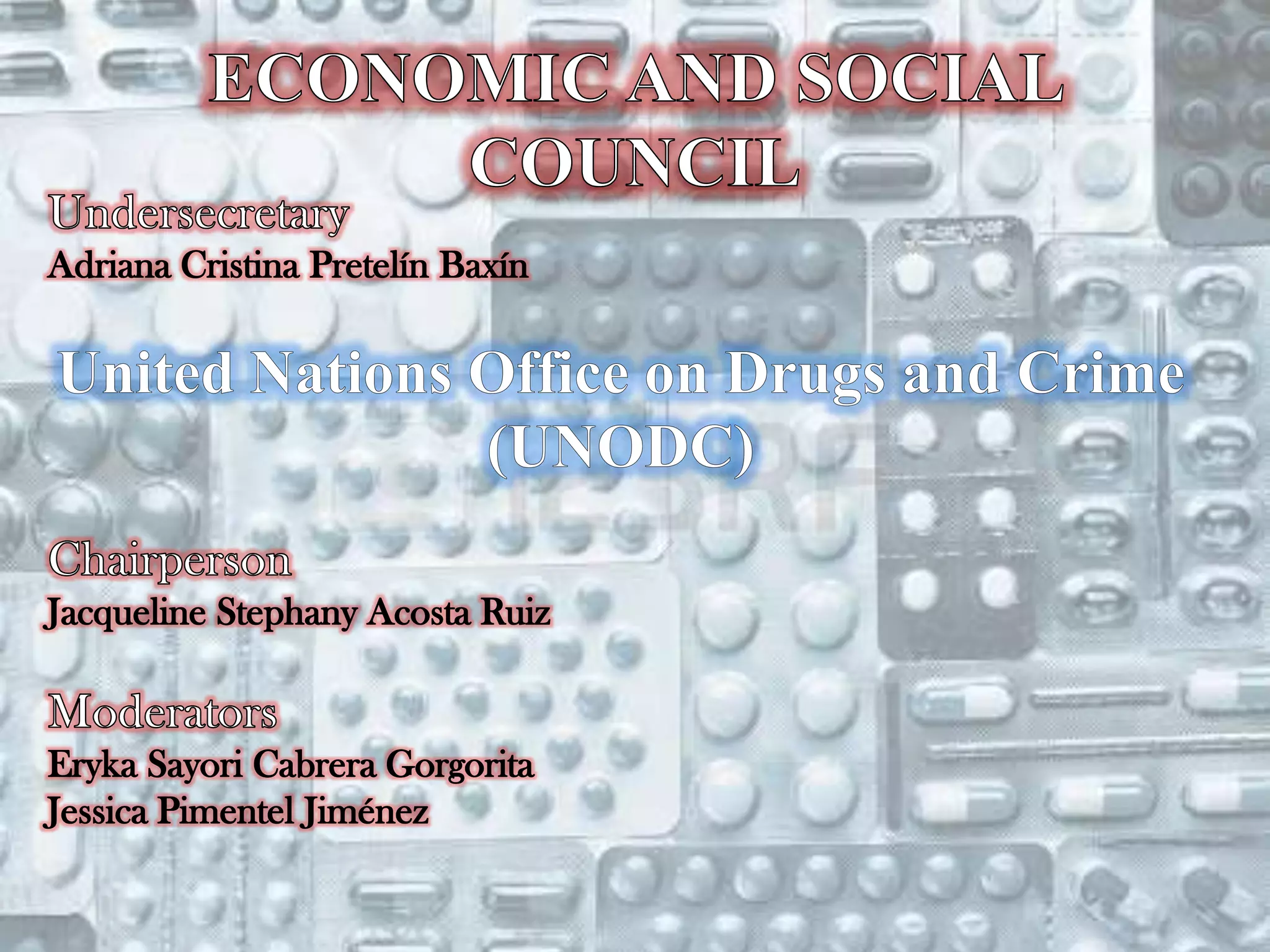 United Nations Office on Drugs and Crime | PPT