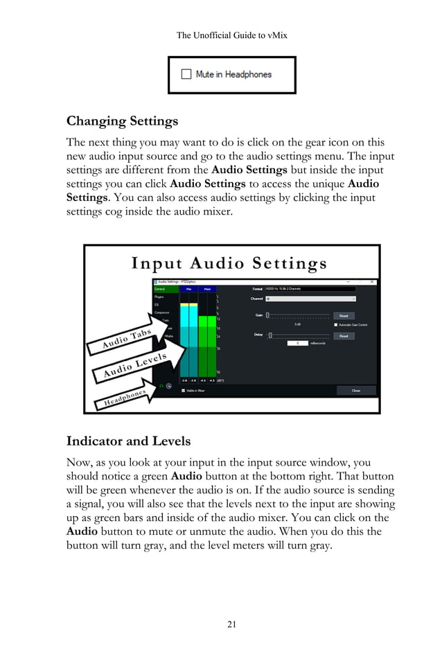 Unofficial guide to vmix by streamgeeks | PDF | Home Entertainment ...