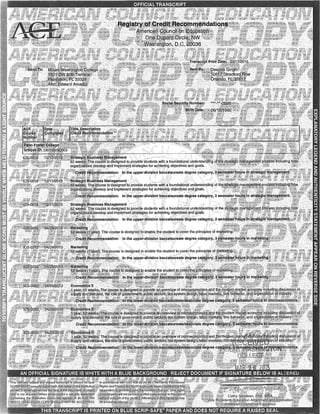 Undergraduate Transcripts of Deepak (Danny) Singh | PDF