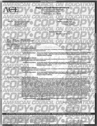 Undergraduate Transcripts of Deepak (Danny) Singh | PDF