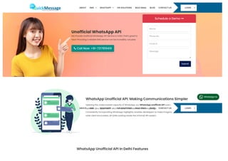 unofficial whatsapp api ...