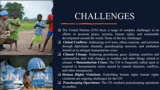 United Nation Organisation An International Organisation | PPT