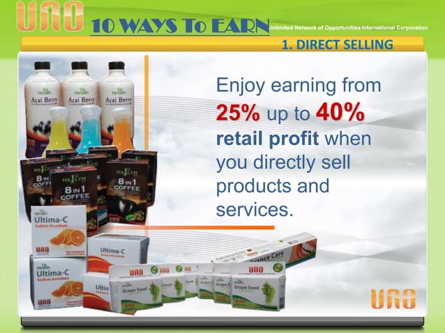 UNO (Unlimited Network of Opportunities International Corporation) KSA ...