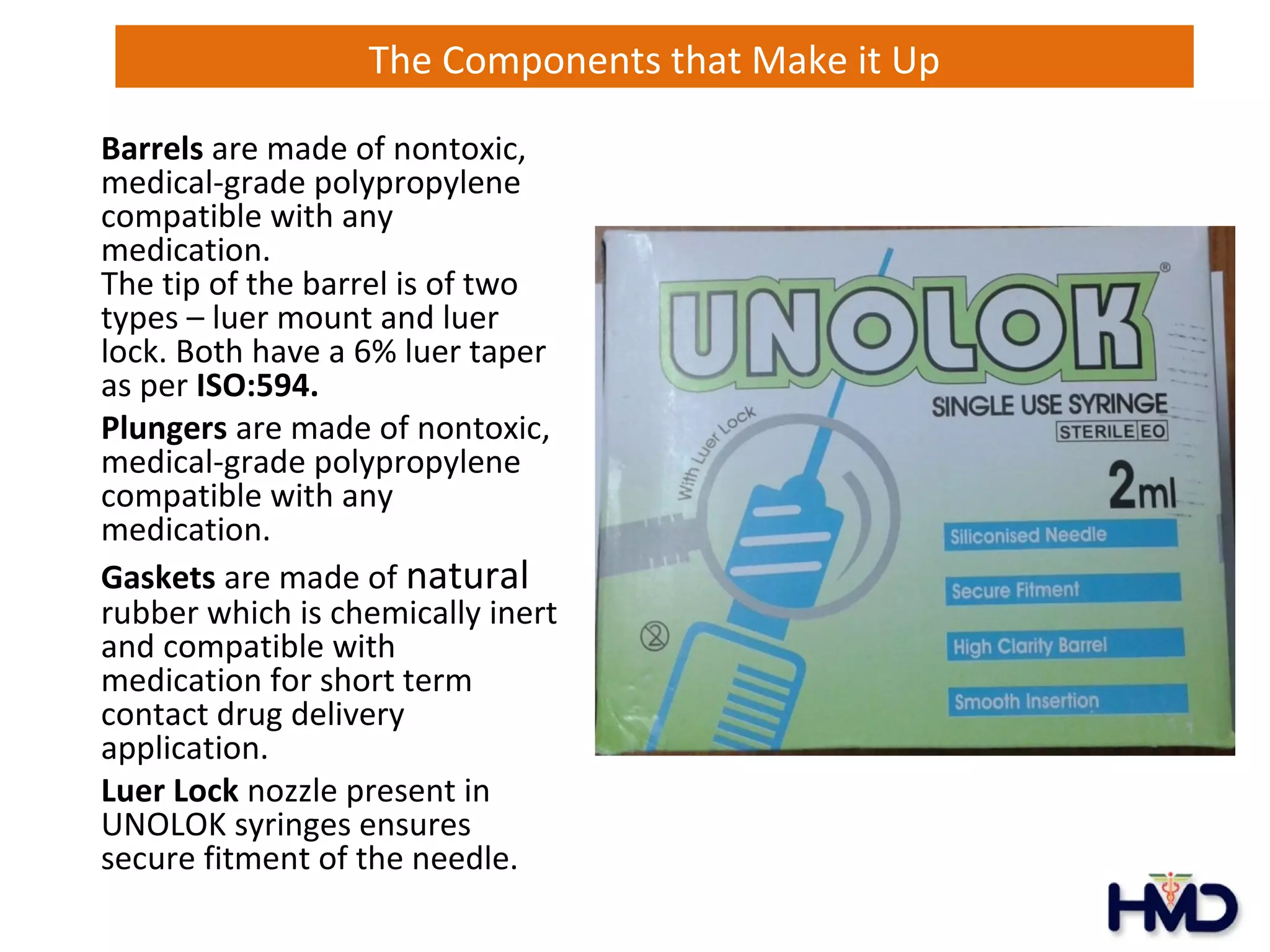 Why Unolok Single Use Needle? | PPT