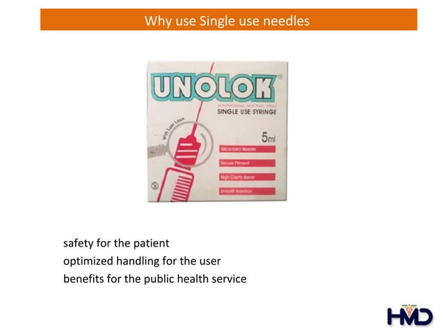Why Unolok Single Use Needle? | PPT