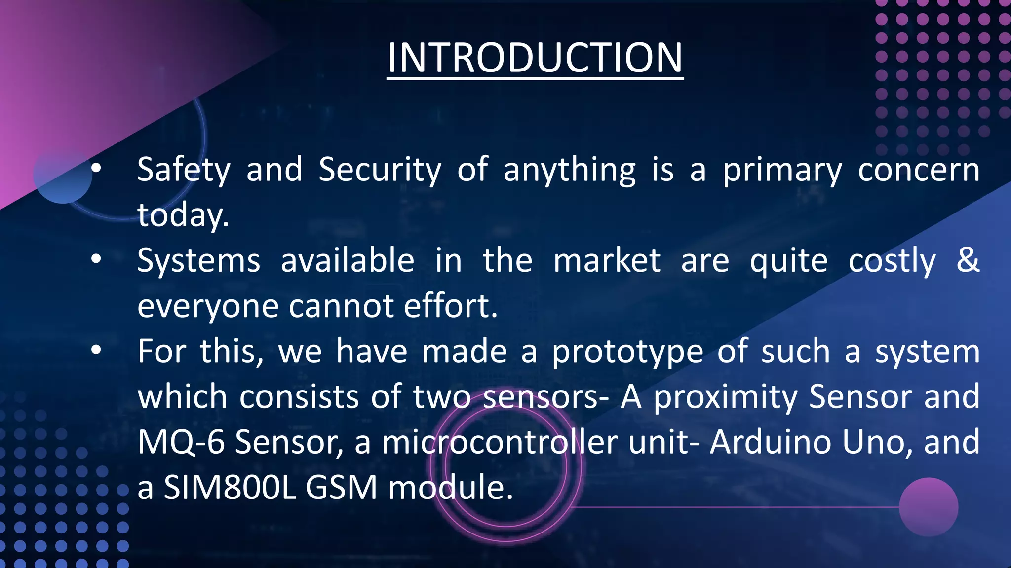 Home Security System Using Arduino And Gsm Ppt