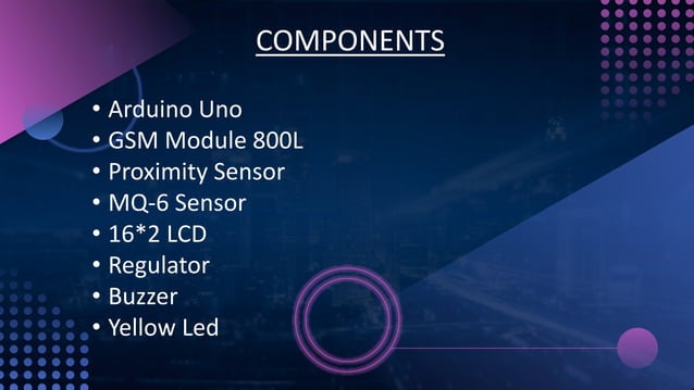 Home Security System Using Arduino And Gsm Ppt