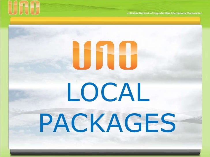 Uno presentation clickable