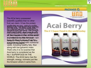 Uno Acai Berry Juice