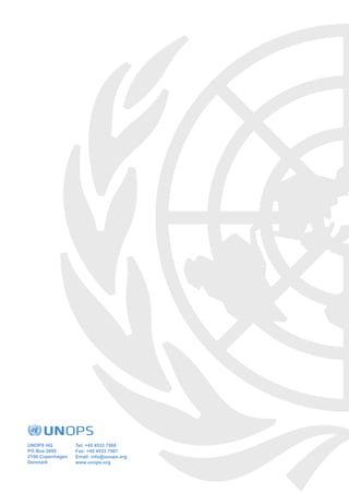 Unops strategy pan 2014 2017 sustainable focus and excellence | PDF