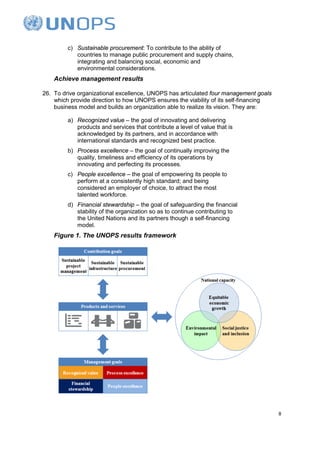 Unops strategy pan 2014 2017 sustainable focus and excellence | PDF