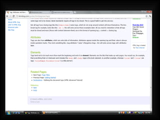 Unordered list | PPT | Web Design and HTML | Internet