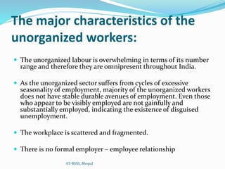 Unorganised sector | PPTX