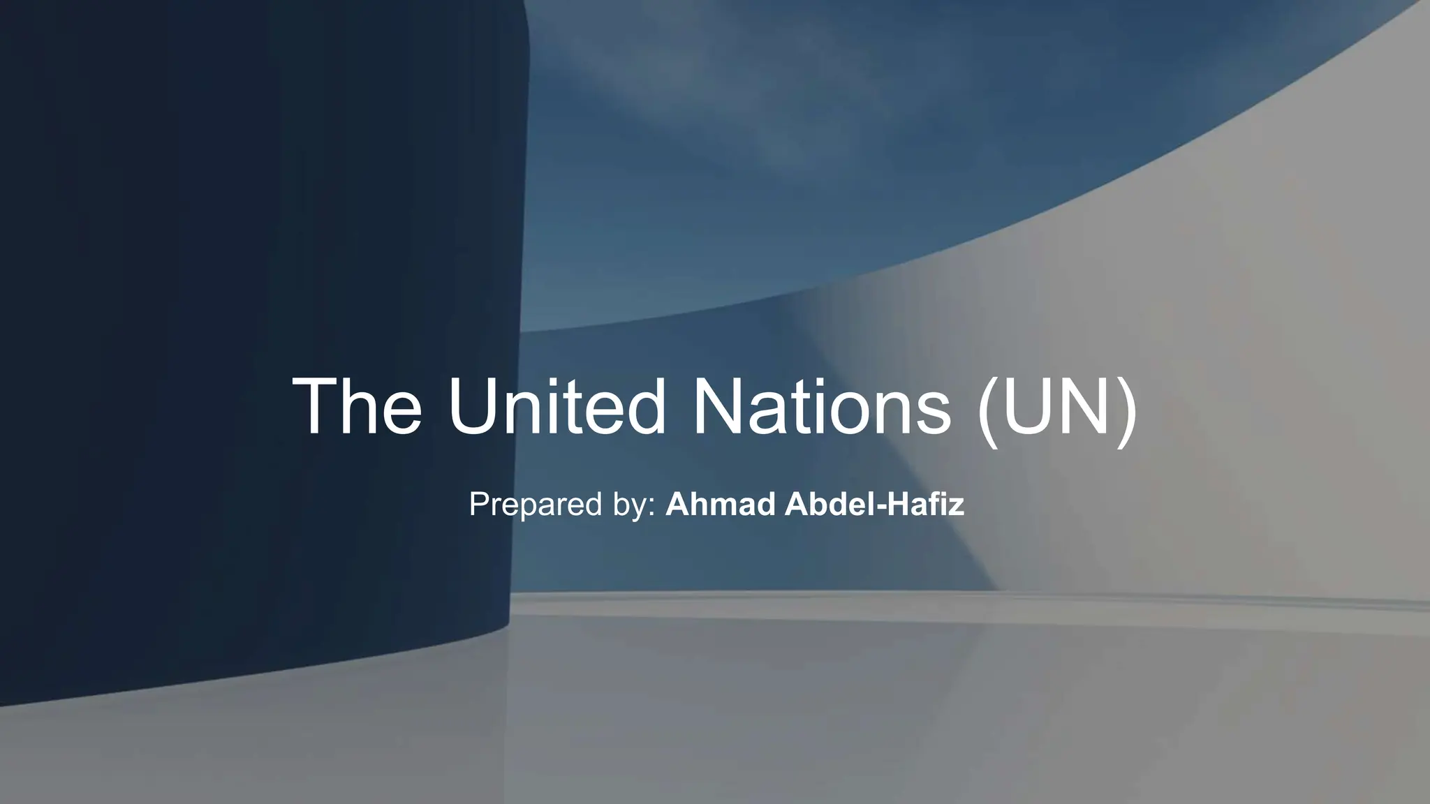 the United nations Organizations .pptx