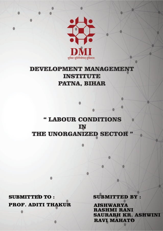 Unorganized labour | PDF | Job Market | Economy