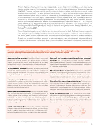 Personnel Exchanges as a Cooperation Model for South-South and ...