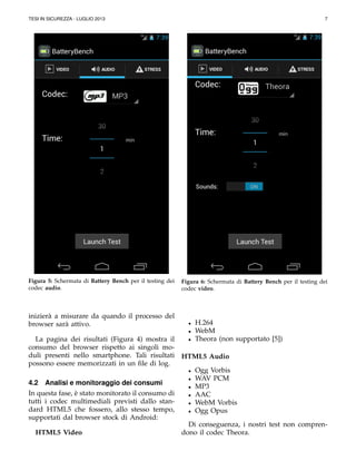 Uno Studio Empirico sui Consumi Energetici in Ambiente Android | PDF