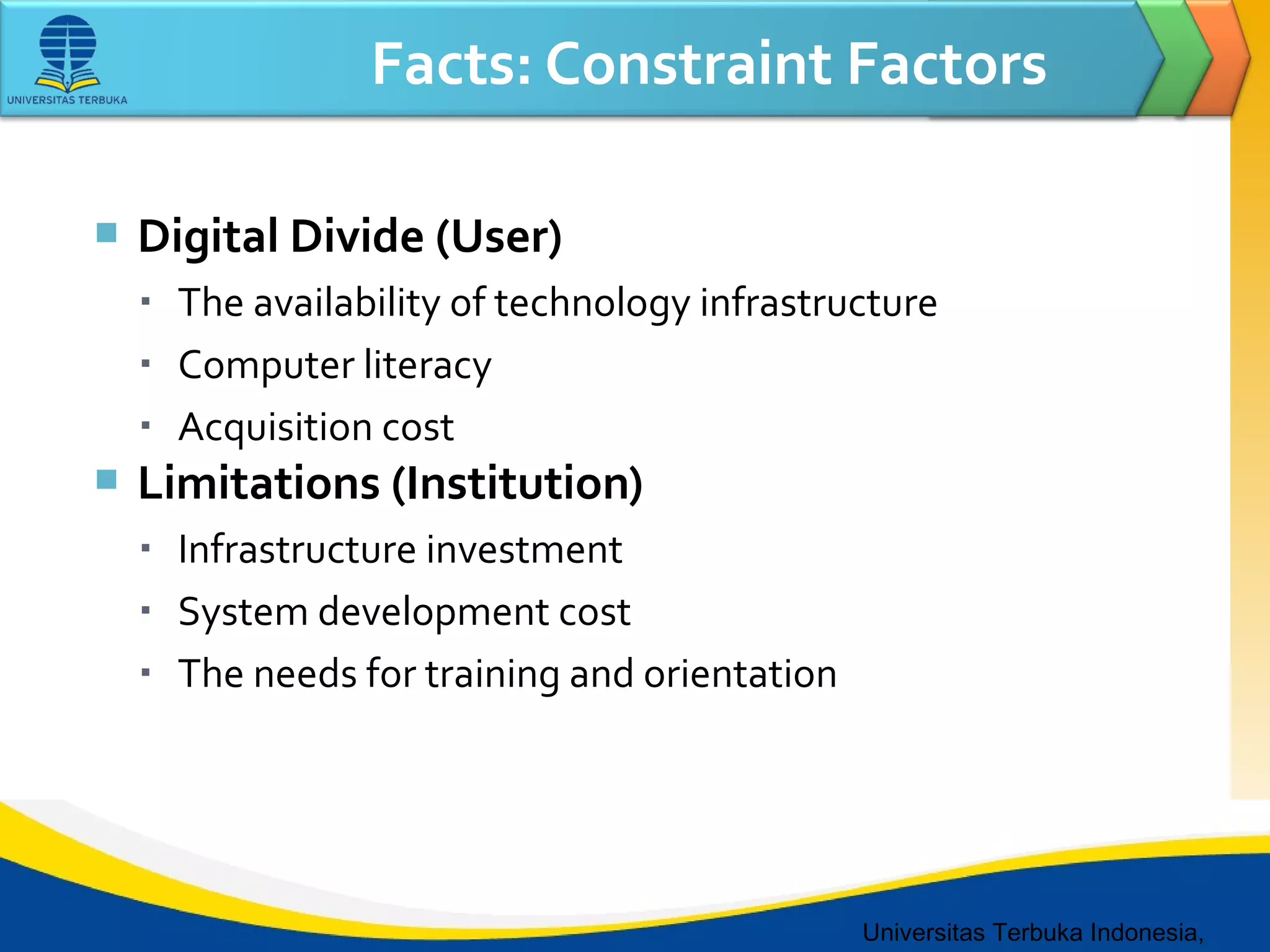 Universitas terbuka at a glance | PPT