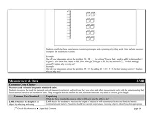Common Core Unpacked Grade 2 | PDF