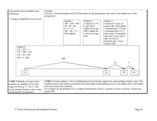 Common Core Unpacked Grade 3 | PPT