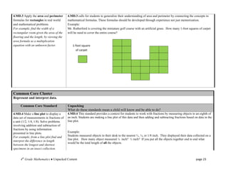 Common Core Unpacked Grade 4 | PDF