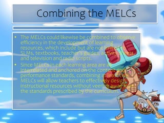 unpacking and combining of MELCs for the benifit of others.pptx