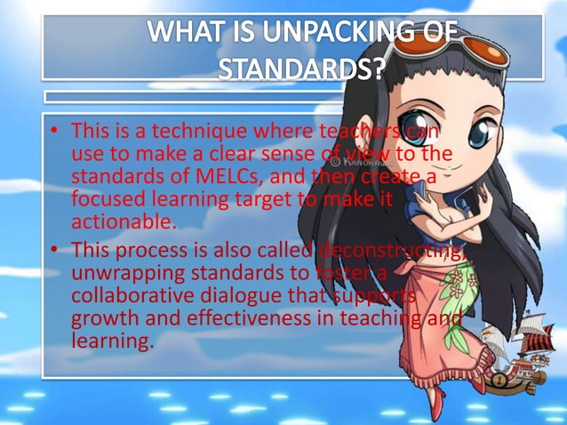 unpacking and combining of MELCs for the benifit of others.pptx