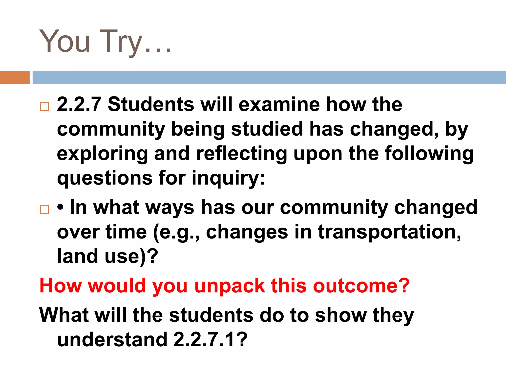 Unpacking Assessment Indicators | PPTX