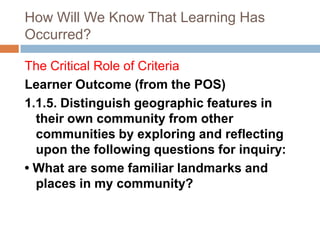 Unpacking Assessment Indicators | PPTX