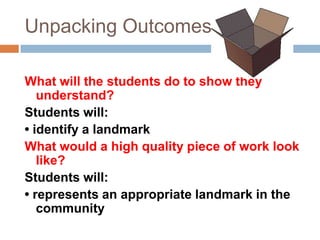 Unpacking Assessment Indicators | PPTX