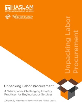 Unpacking Labor Procurement white paper | PDF