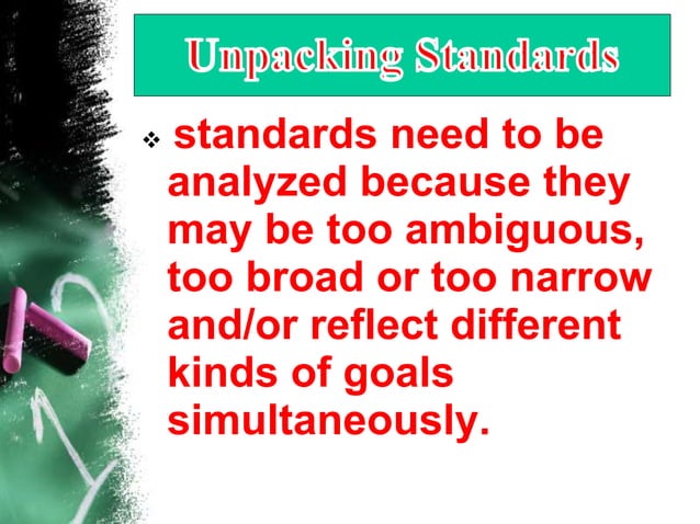 Unpacking Strands to Learning Competencies | PPTX