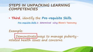 UNPACKING OF MELCs.pptx