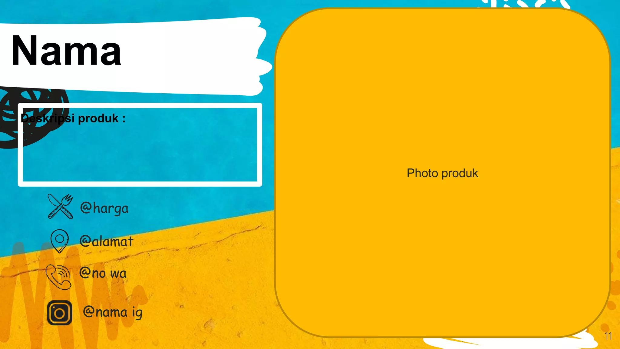 Unpad template warna kuning | PPT