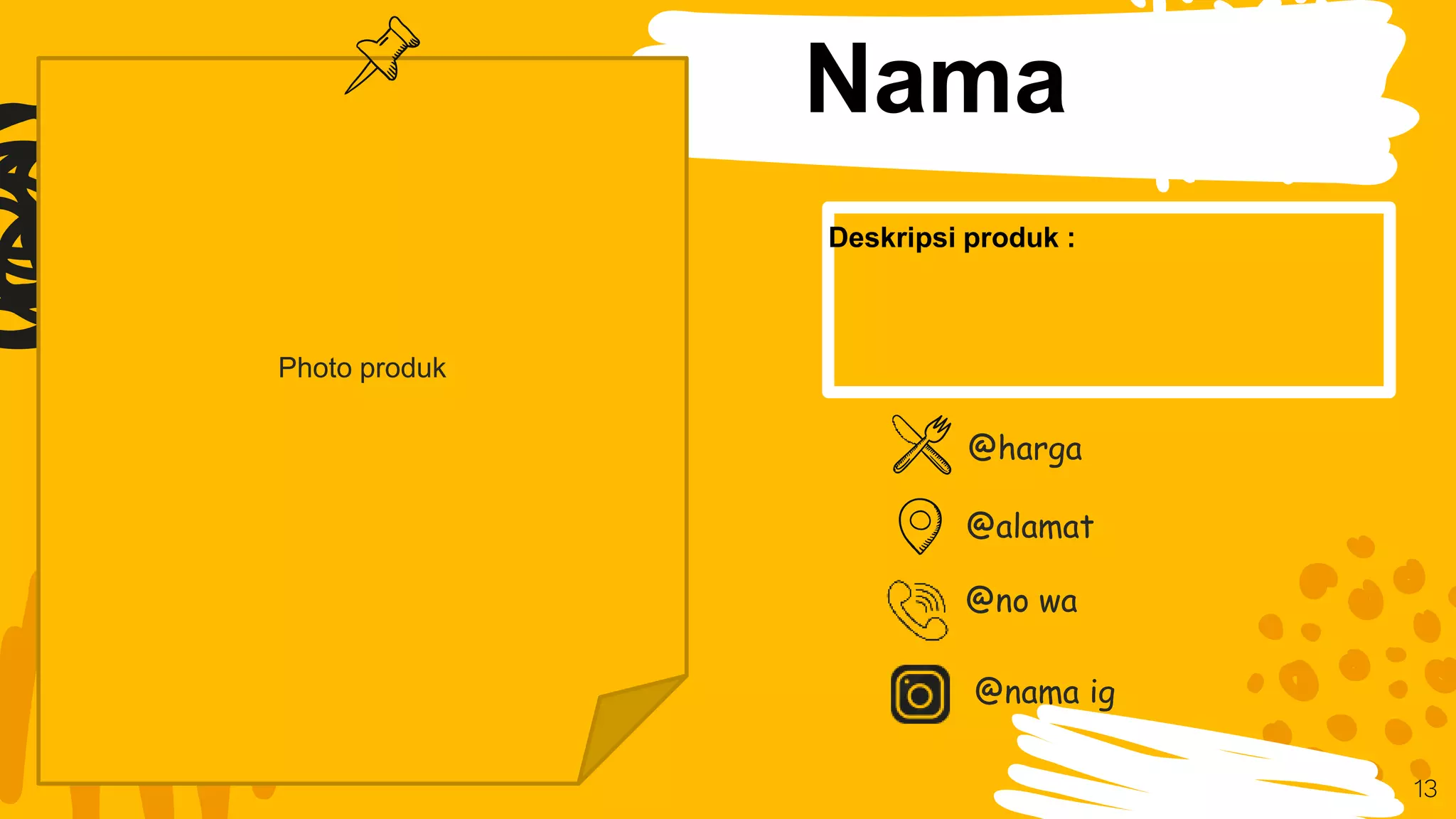 Unpad template warna kuning | PPT