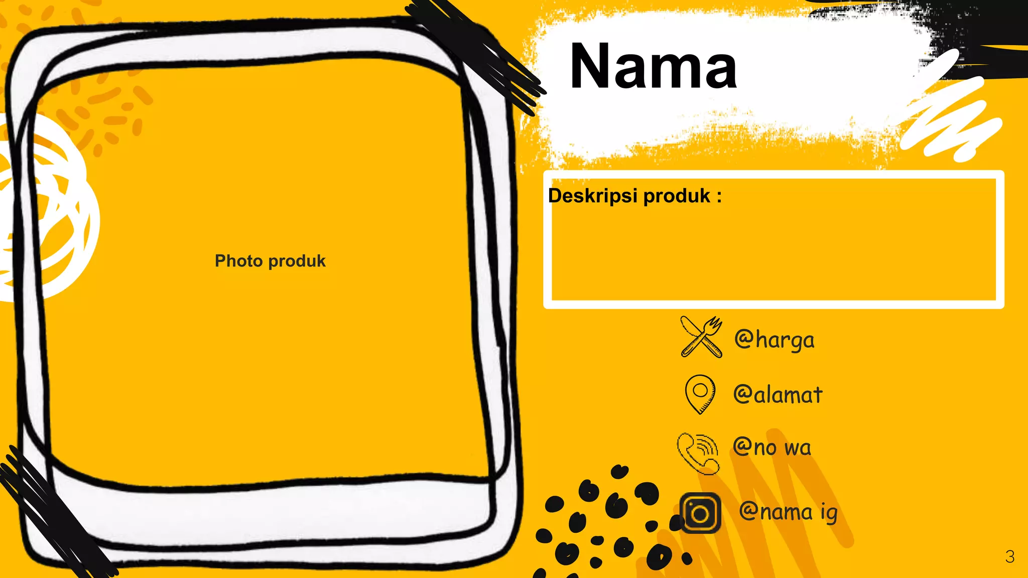 Unpad template warna kuning | PPT