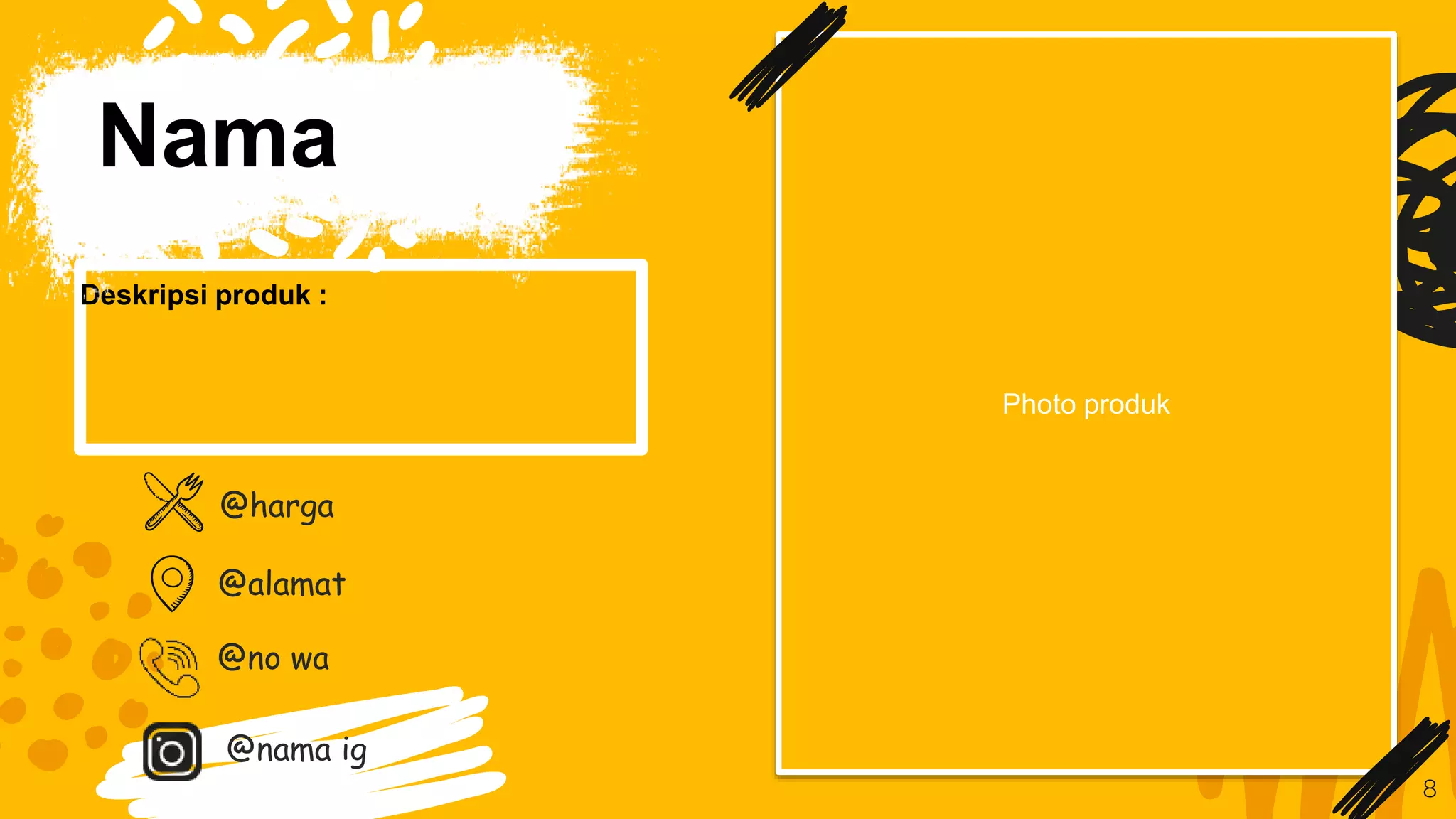 Unpad template warna kuning | PPT