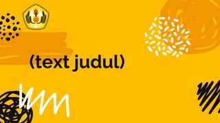 Unpad template warna kuning | PPT