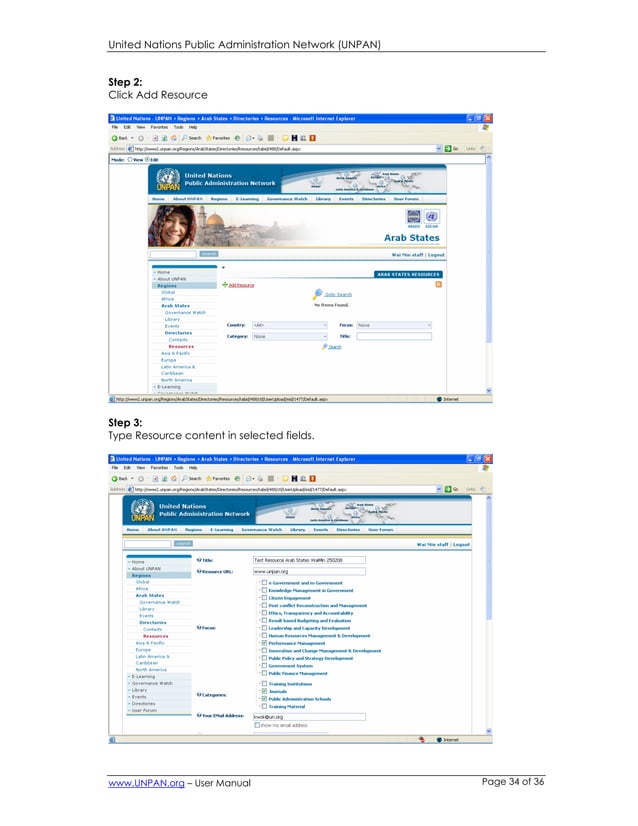 United Nations Public Administration Network (UNPAN) UNPAN Portal ...