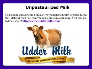 Raw Milk | PPTX