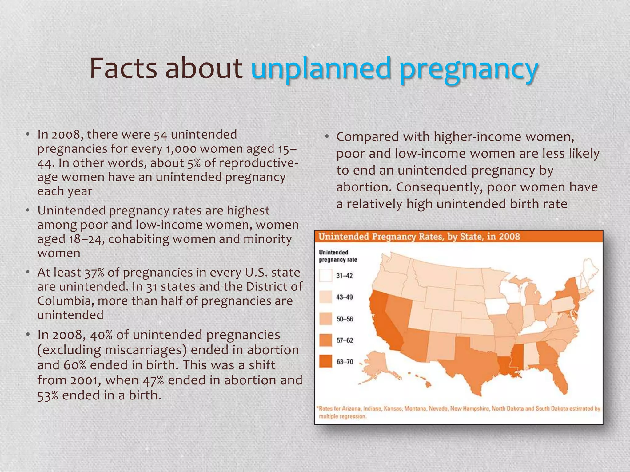 Unplanned pregnancy | PPTX