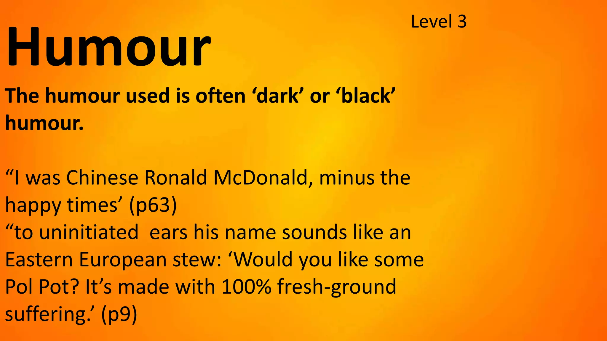 Alice Pung's Unpolished Gem - Annotation Guide 1: Plot and ...