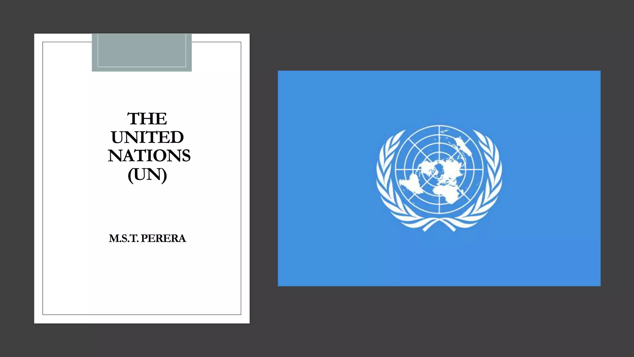 The United Nations- Summary | PPT