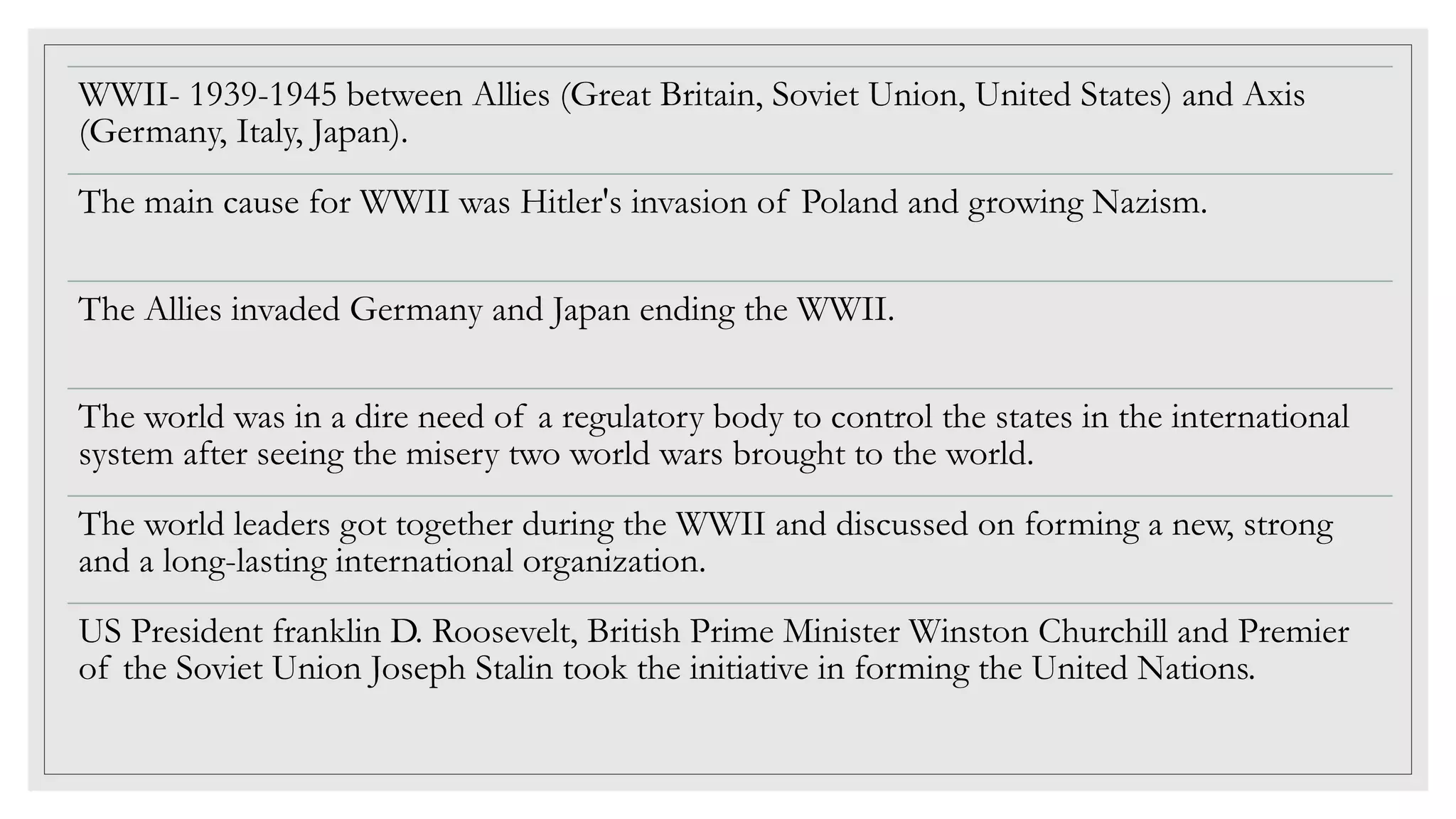 The United Nations- Summary | PPT