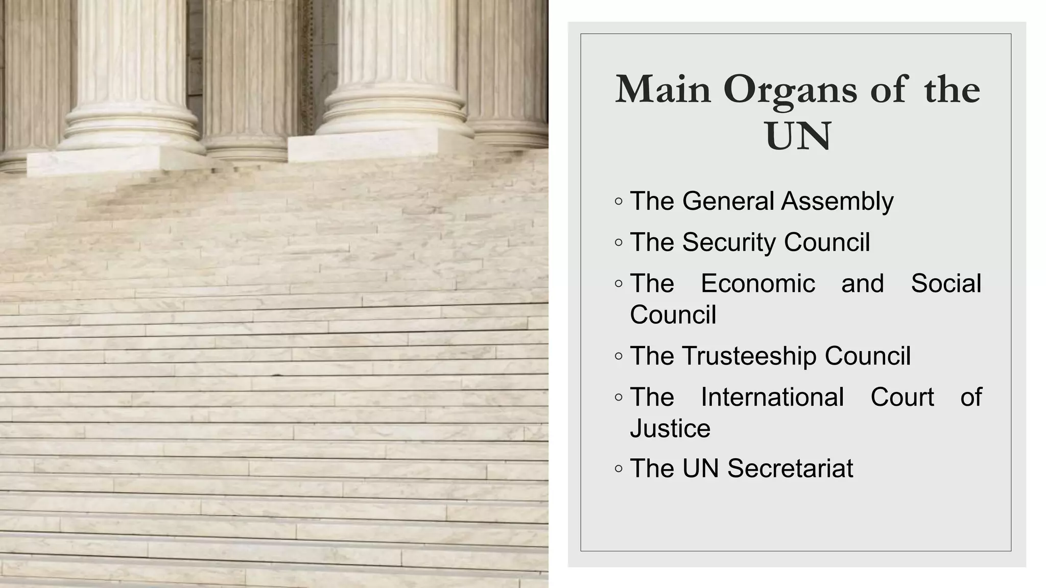 The United Nations- Summary | PPT