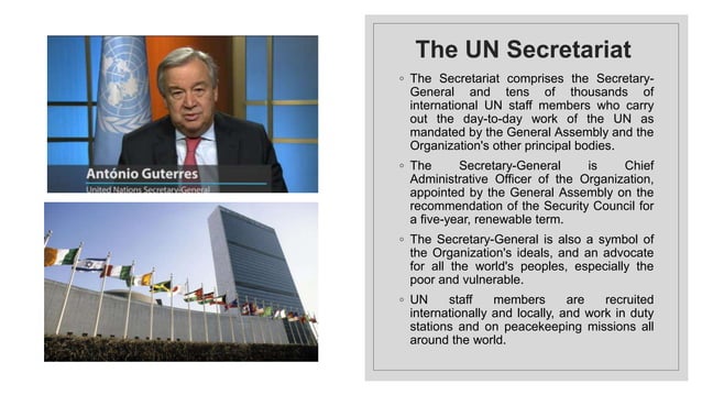 The United Nations- Summary | PPT
