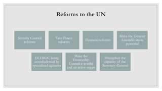 The United Nations- Summary | PPTX