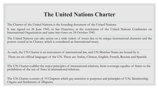The United Nations- Summary | PPT